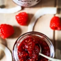 Raspberry Coconut Jam - From The Larder