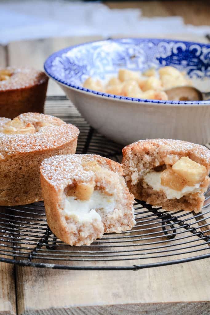 Apple Friands with Ricotta - From The Larder