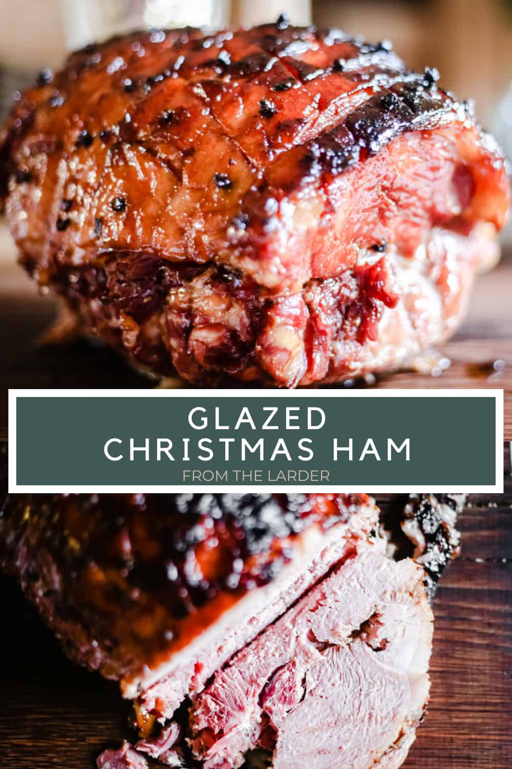 Cranberry Glazed Christmas Ham - From The Larder