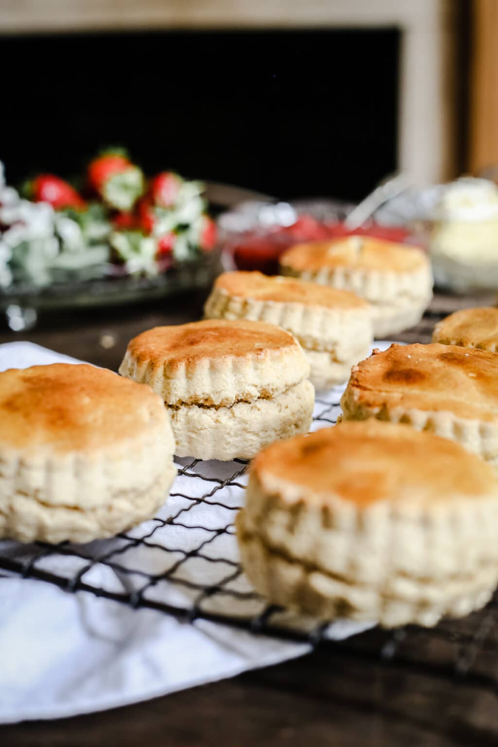 Gluten-Free Scones (without xanthan gum) - From The Larder