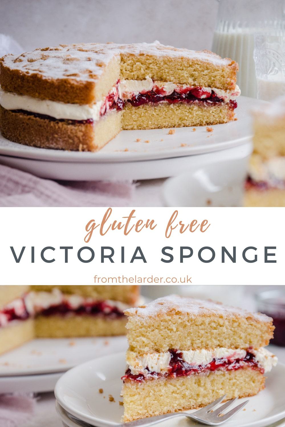 Gluten-Free Victoria Sponge - From The Larder