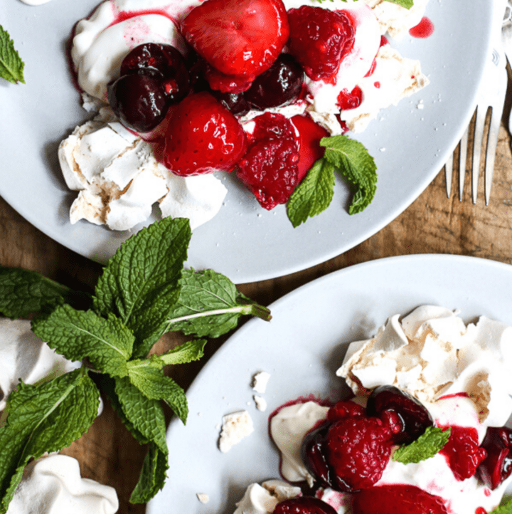 Red Berry Eton Mess with Mascarpone - From The Larder