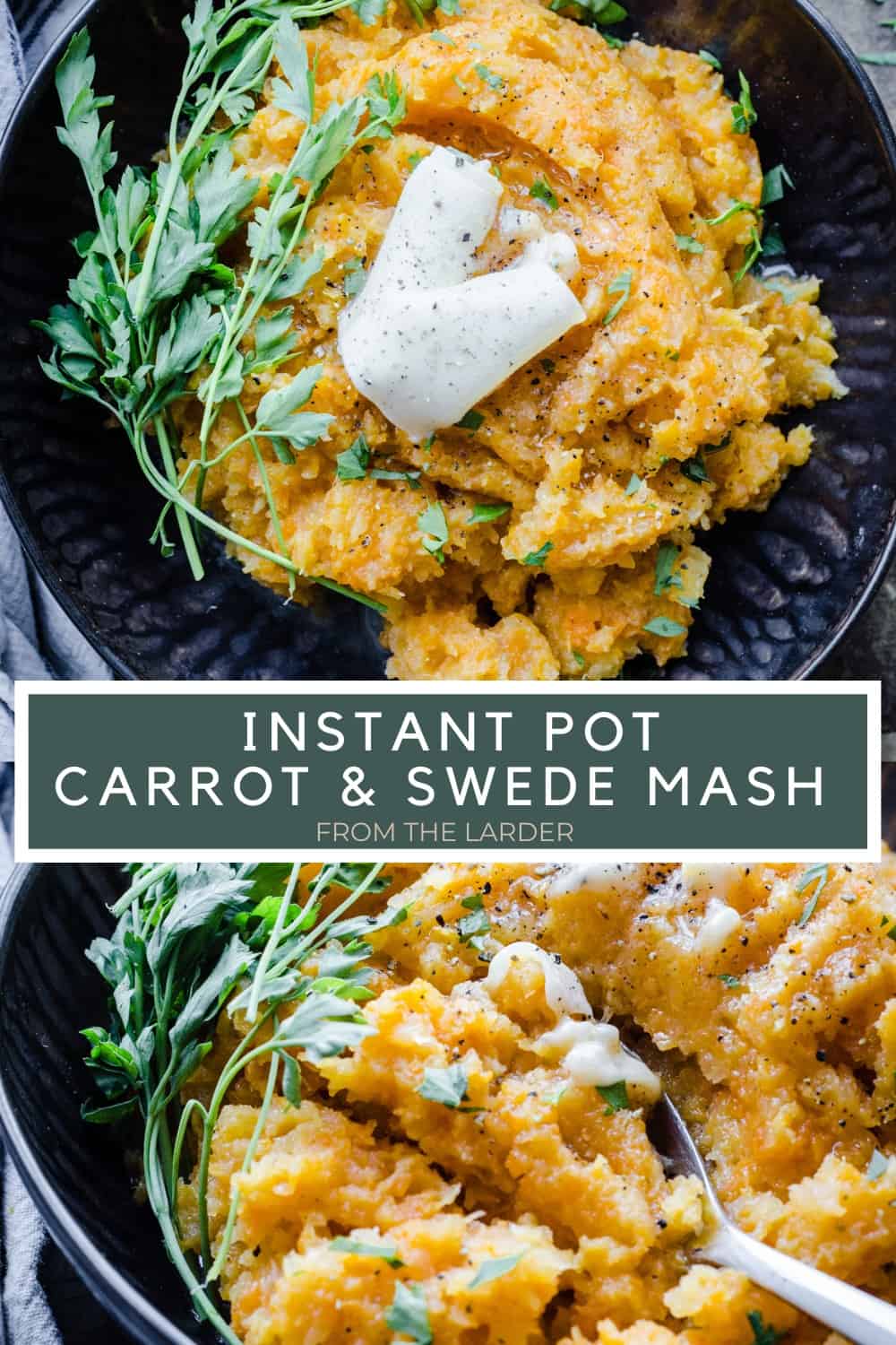 Carrot and Swede Mash - From The Larder