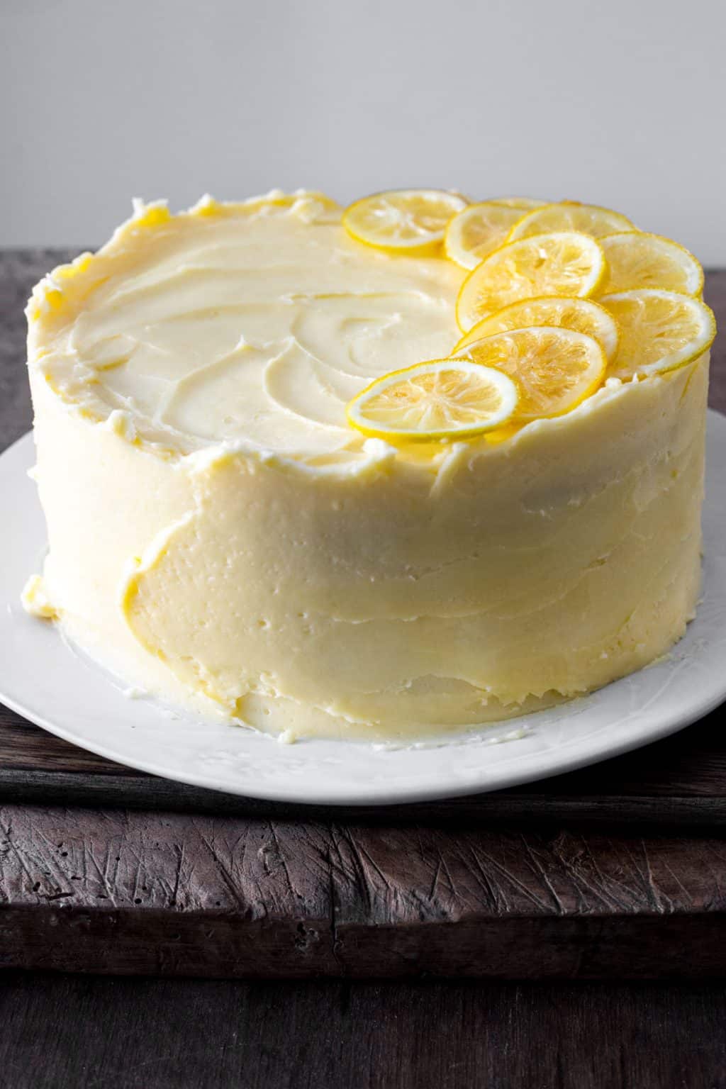 Lemon Curd Cake (gluten-free) - From The Larder