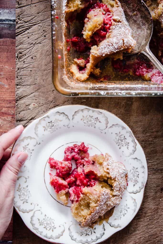 Raspberry Pudding - From The Larder