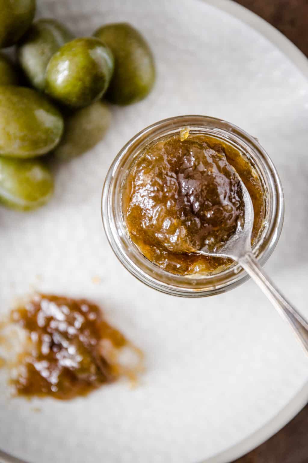 Green Plum Jam - From The Larder