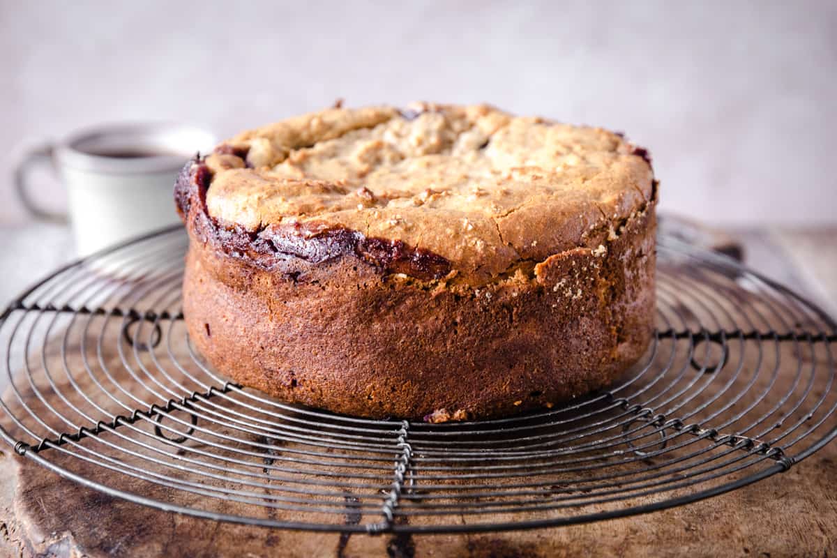 Leftover Porridge Cake - From The Larder