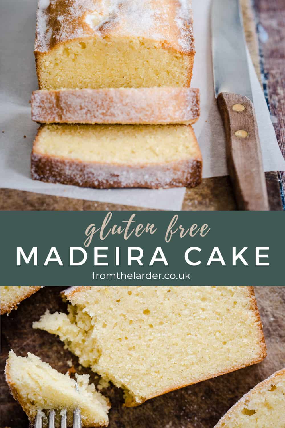 Rice Flour Madeira Cake - From The Larder