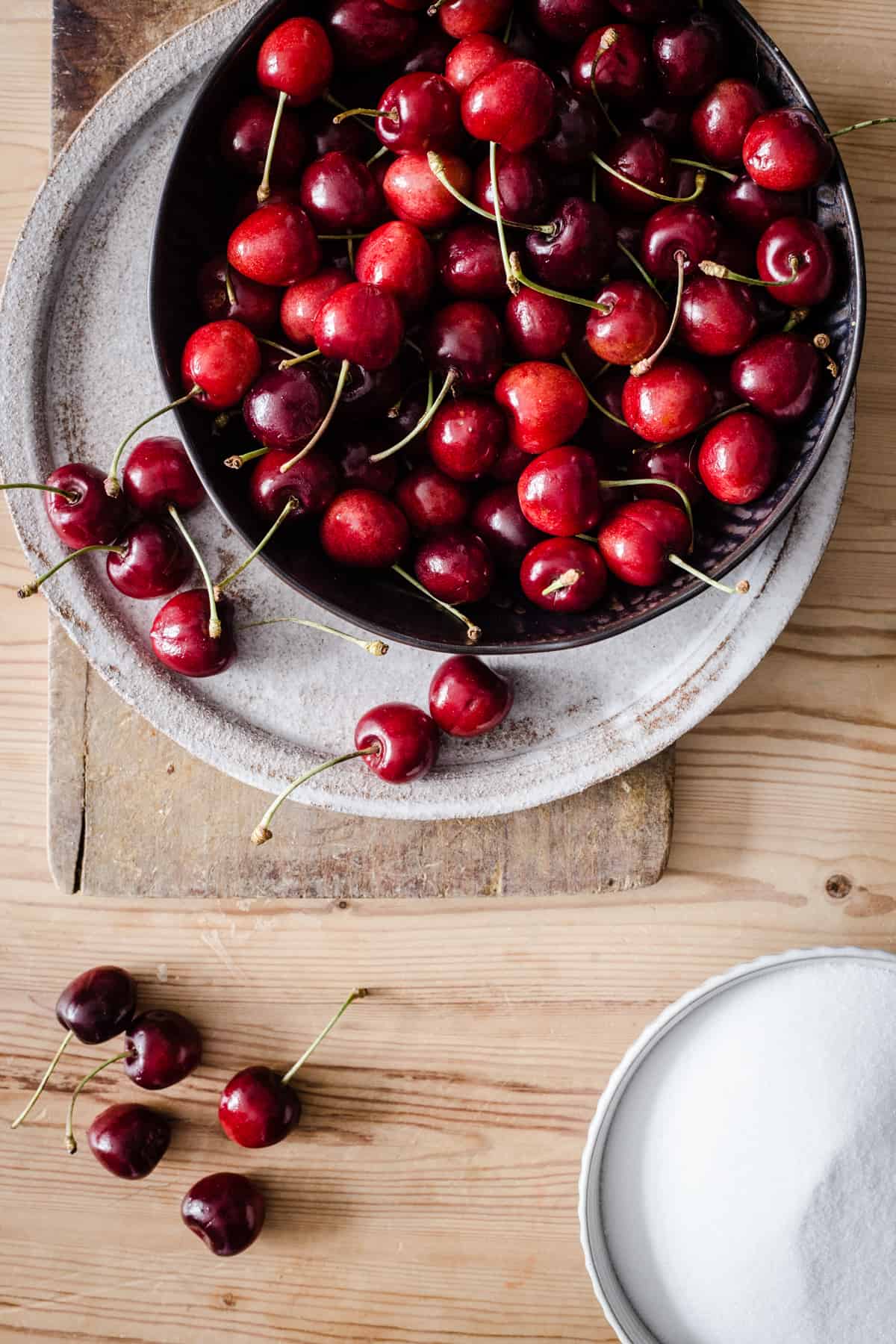 Homemade Glacé Cherries - From The Larder