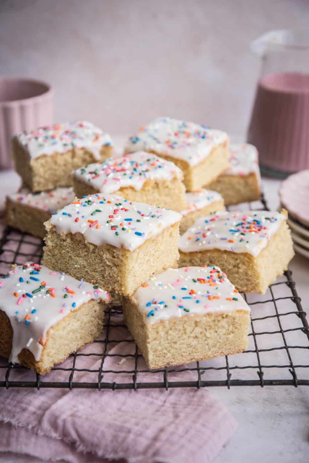Gluten-Free School Cake {no xanthan gum} - From The Larder