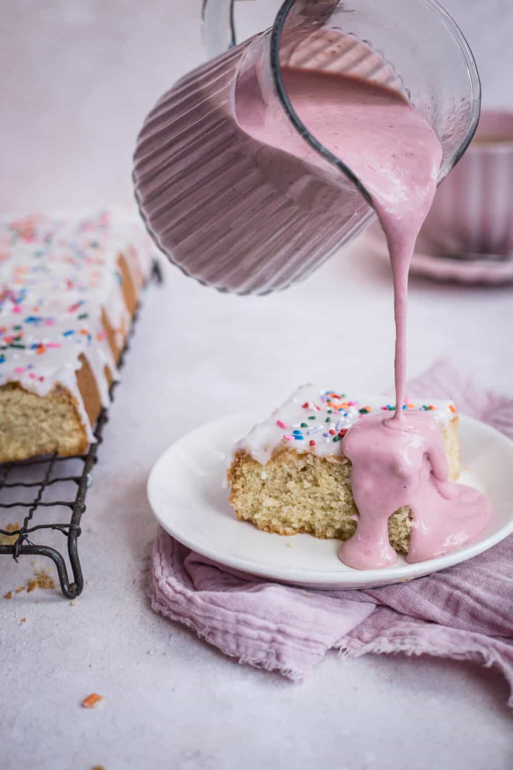 Strawberry Custard - From The Larder