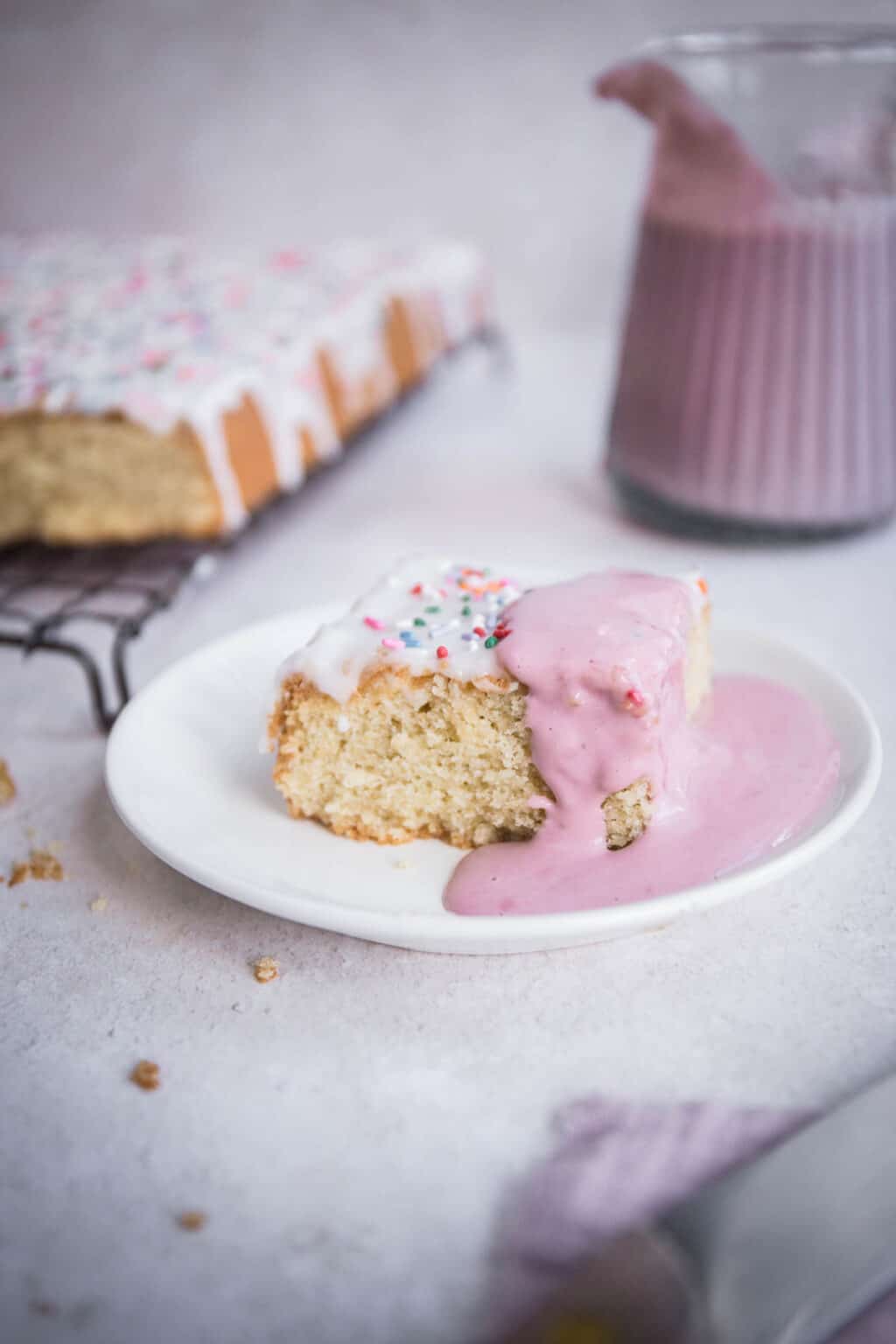 Strawberry Custard - From The Larder
