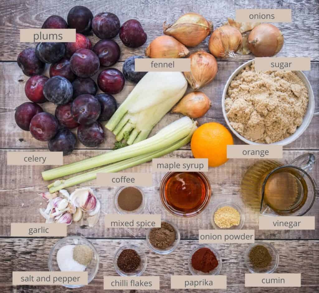 Plum BBQ Sauce - From The Larder