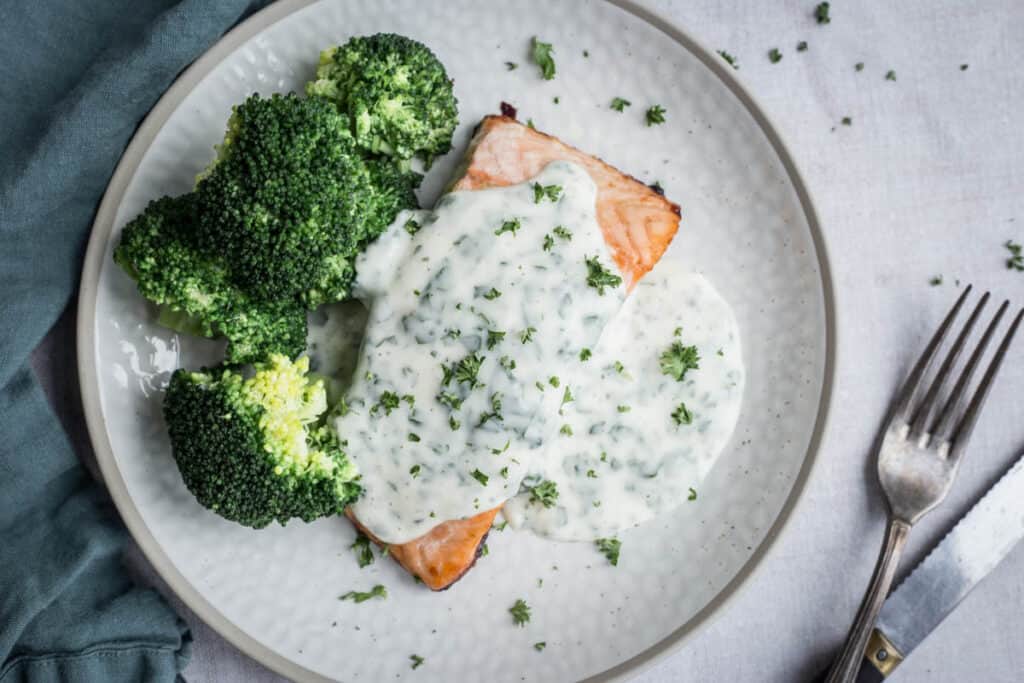 Gluten-Free Parsley Sauce - From The Larder