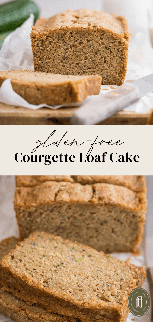 Gluten-Free Courgette Loaf Cake - From The Larder