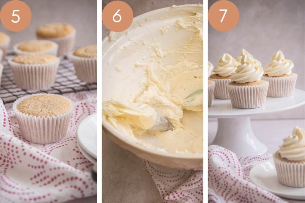 Perfectly Moist Gluten-Free Vanilla Cupcakes (one bowl) - From The Larder