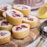 Easy Lemon Raspberry Friands - From The Larder