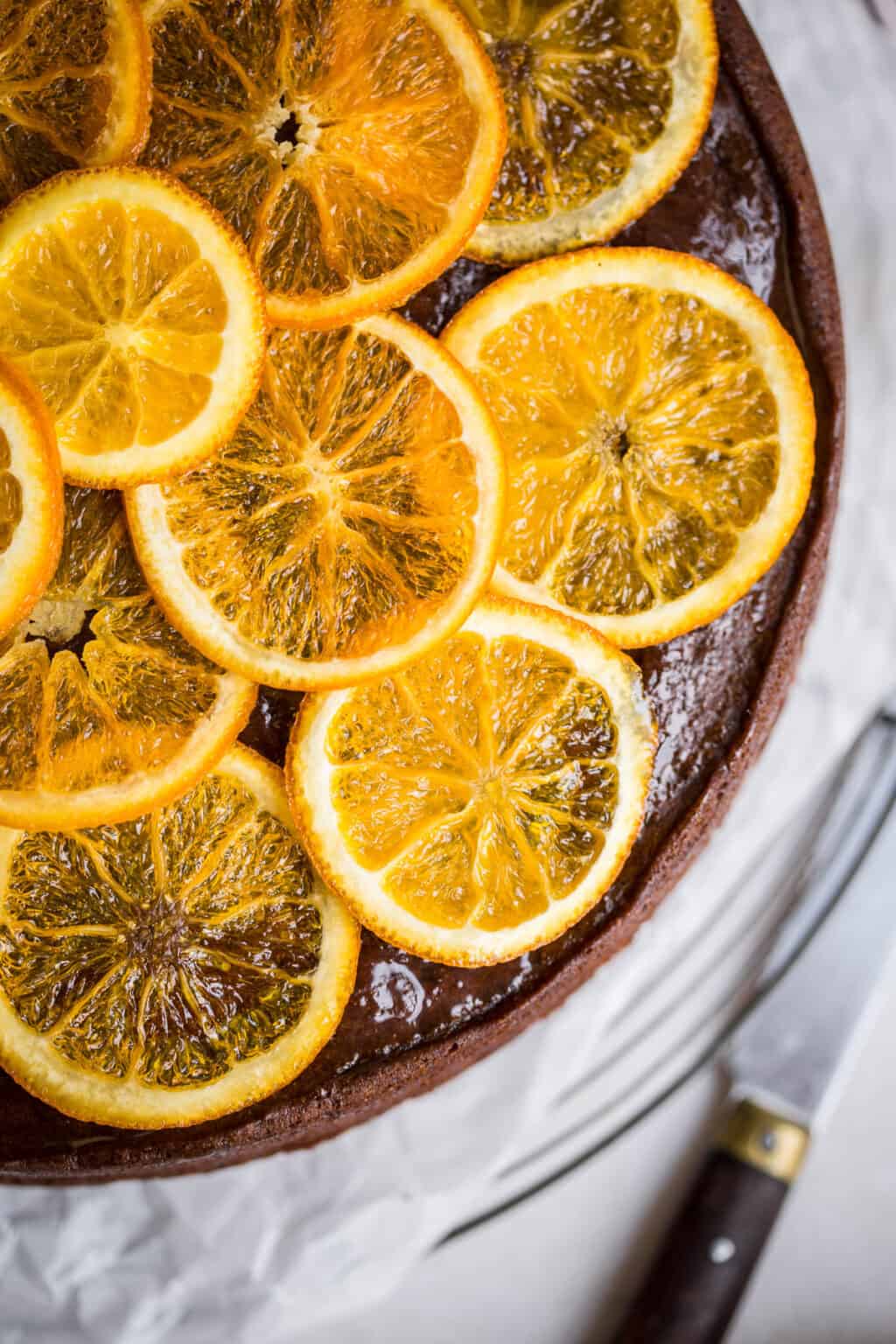 Chocolate Orange Marmalade Cake (gluten-free) - From The Larder