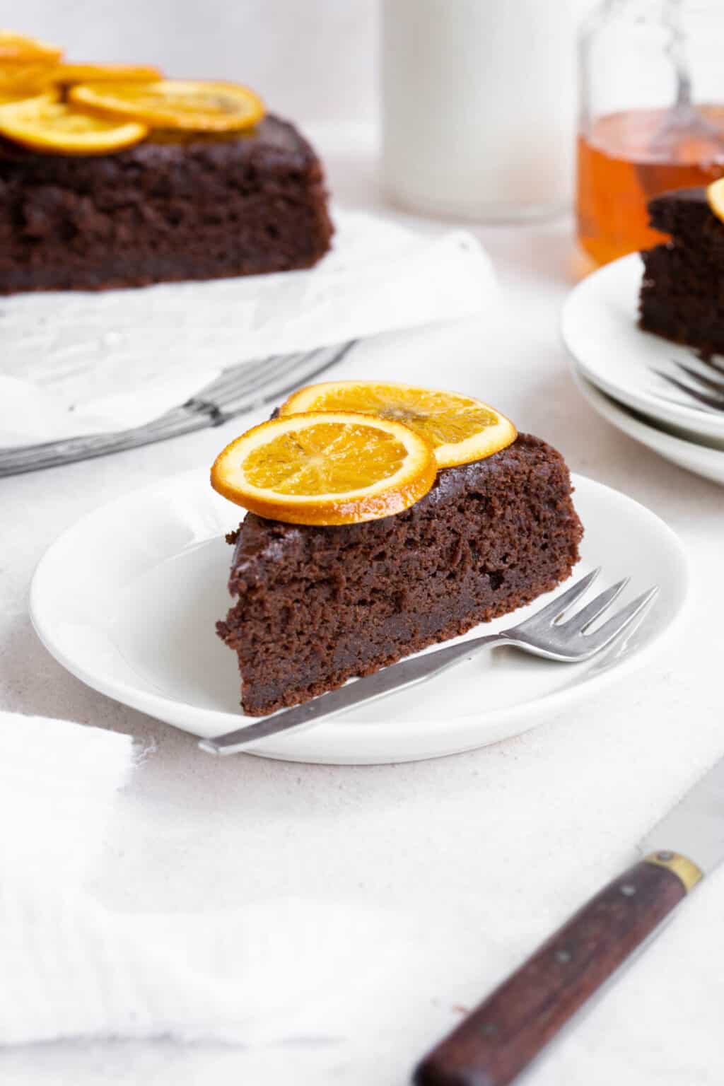 Chocolate Orange Marmalade Cake (gluten-free) - From The Larder