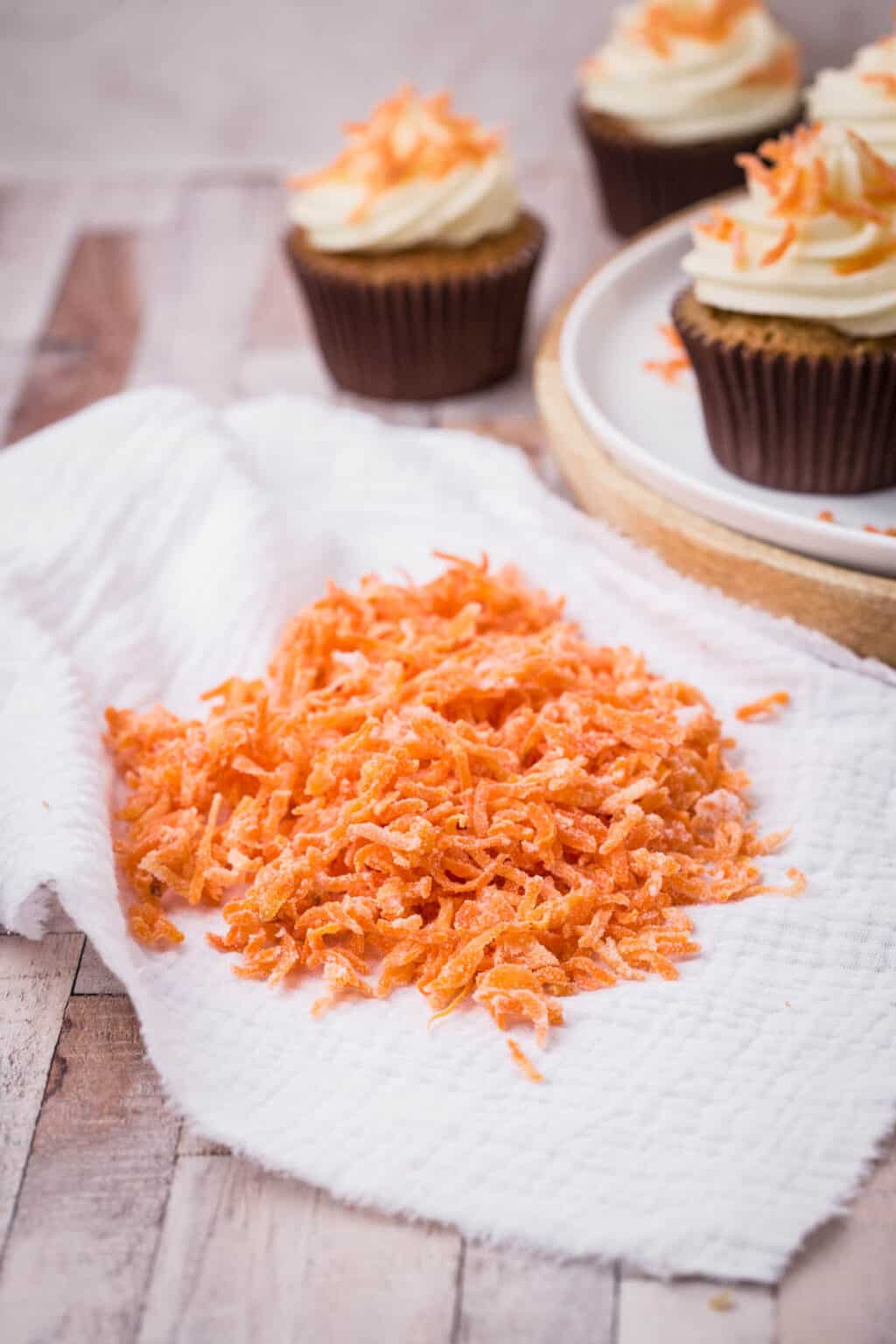 Candied Carrot Decorations (Carrot Cake Garnish) - From The Larder