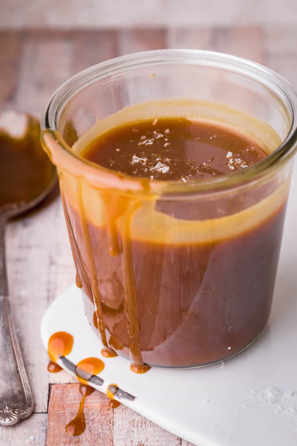 Quick Salted Caramel Sauce (gluten-free) - From The Larder