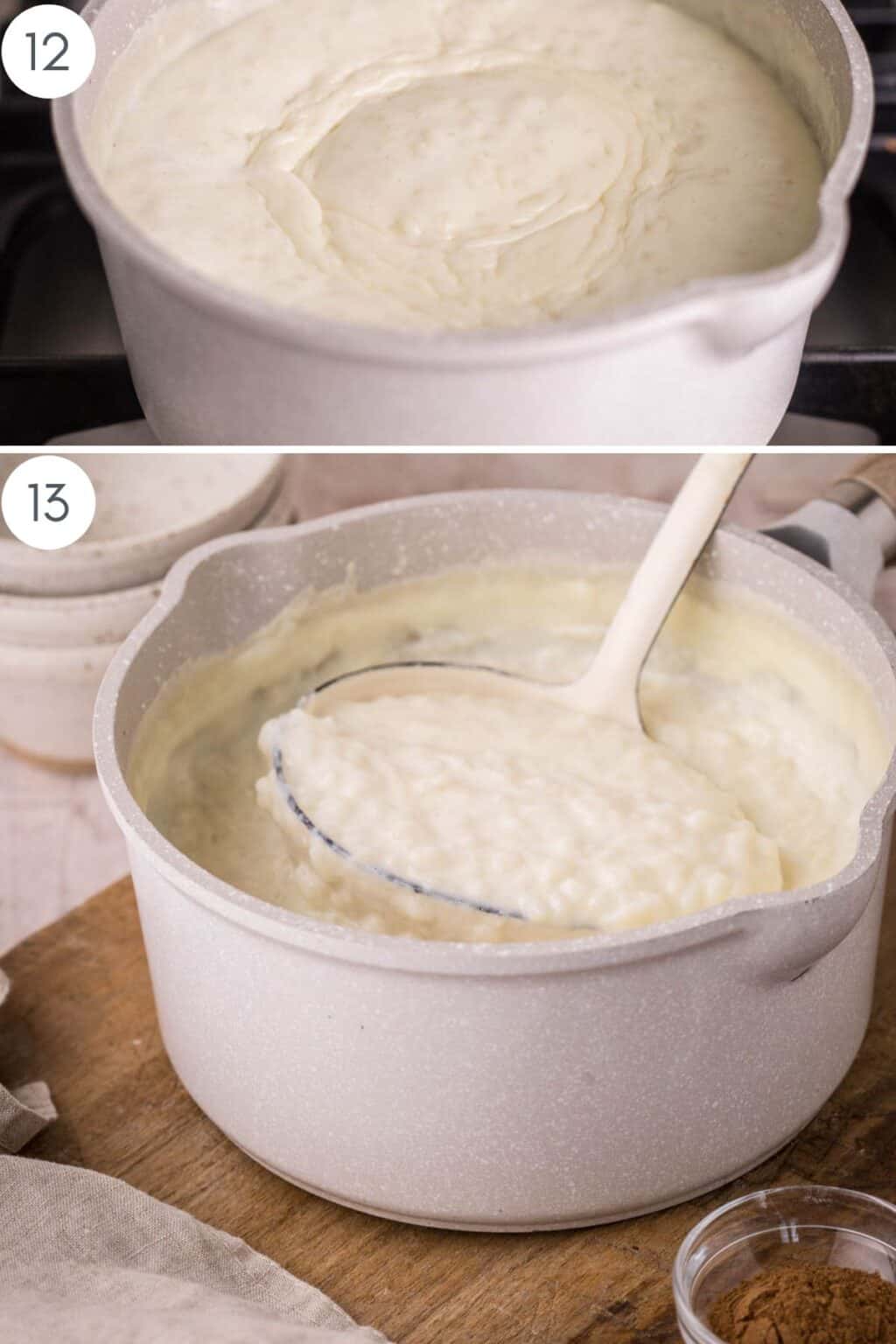 Rice Pudding On The Hob (Quick Stovetop Method) - From The Larder