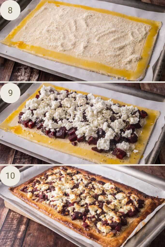 Gluten-Free Beetroot and Feta Tart - From The Larder