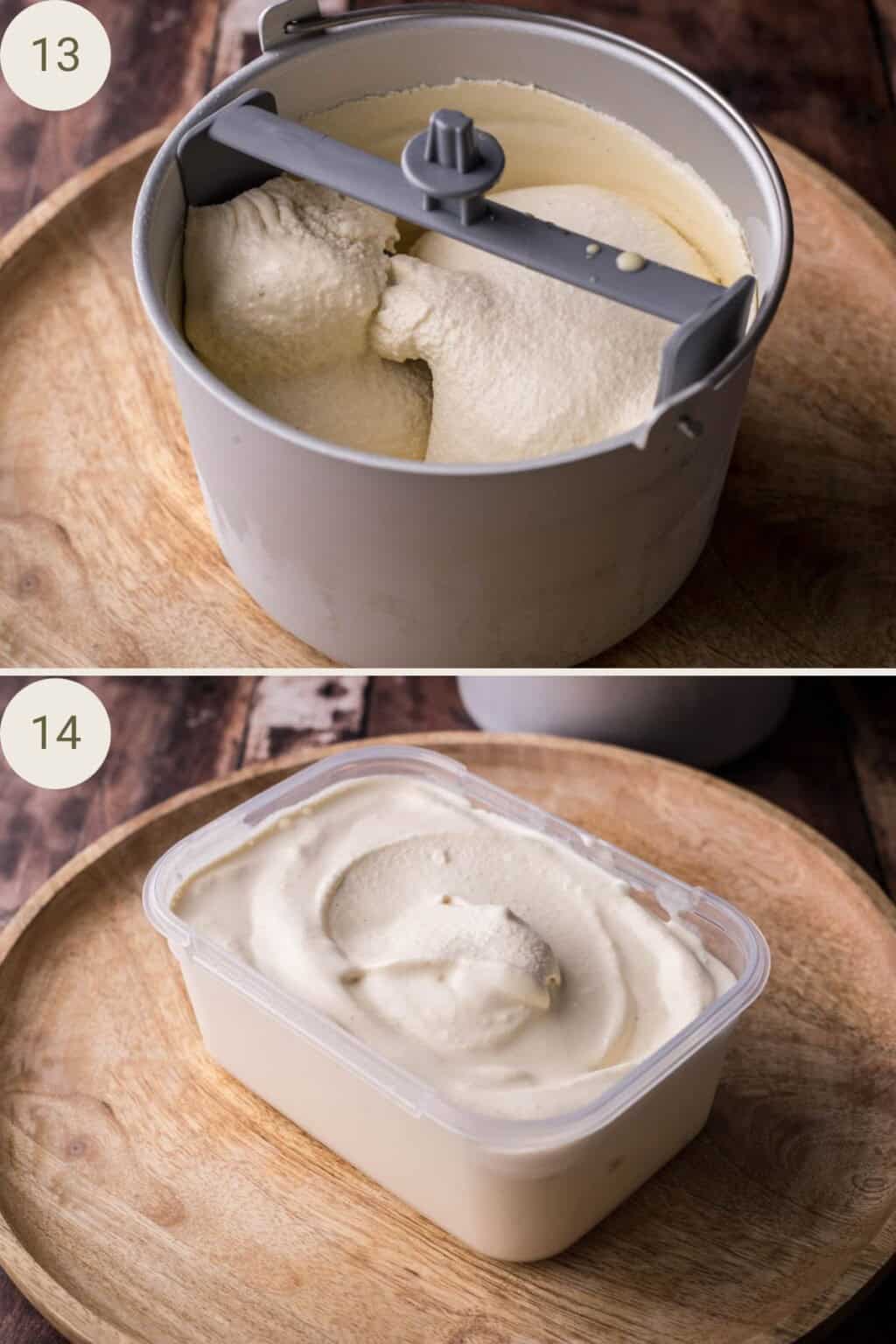 Homemade Creamy Vanilla Ice Cream (traditional style) - From The Larder