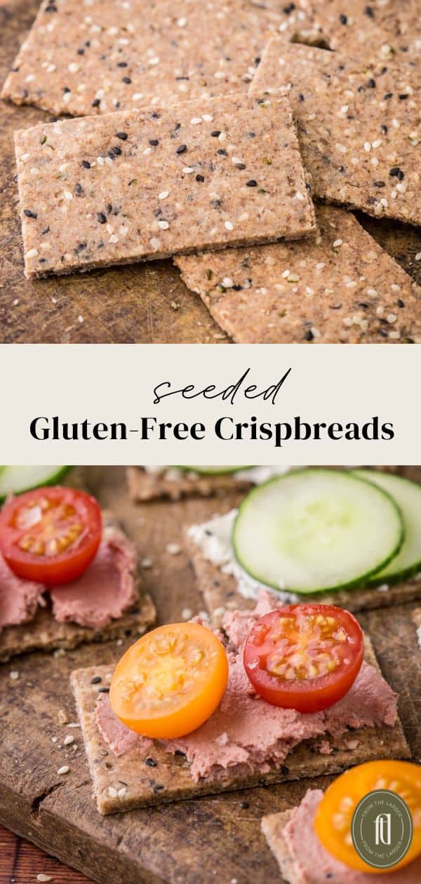 Seeded Gluten-Free Crispbreads - From The Larder