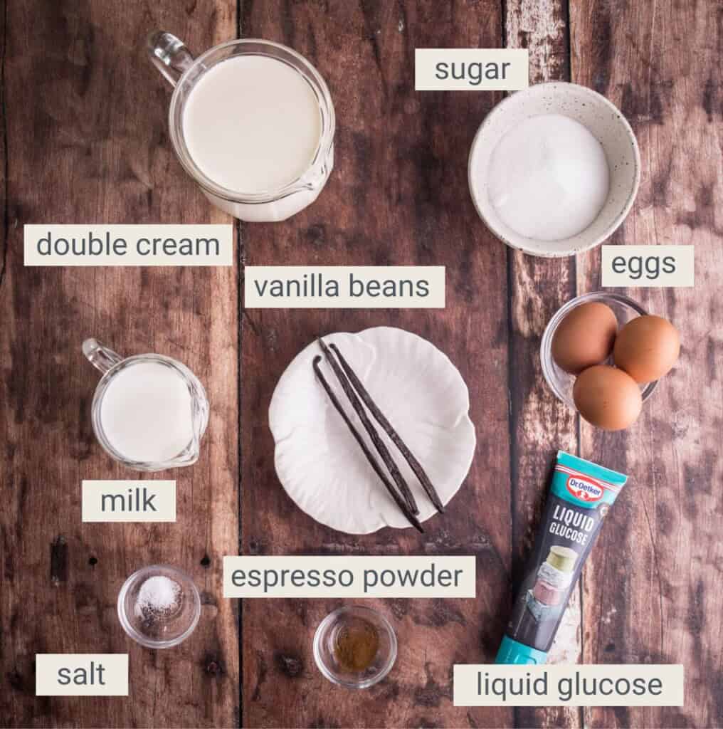 Homemade Creamy Vanilla Ice Cream (traditional style) - From The Larder