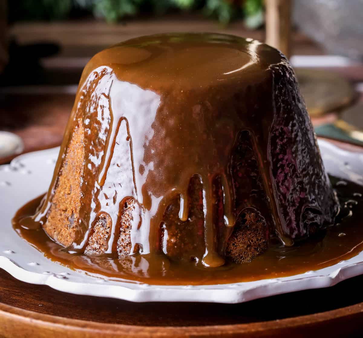 Sticky Toffee Christmas Pudding - From The Larder