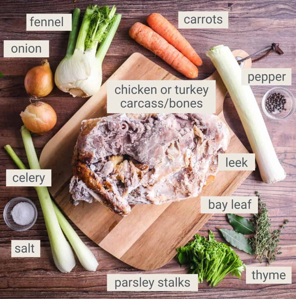 Homemade Chicken or Turkey Stock - From The Larder